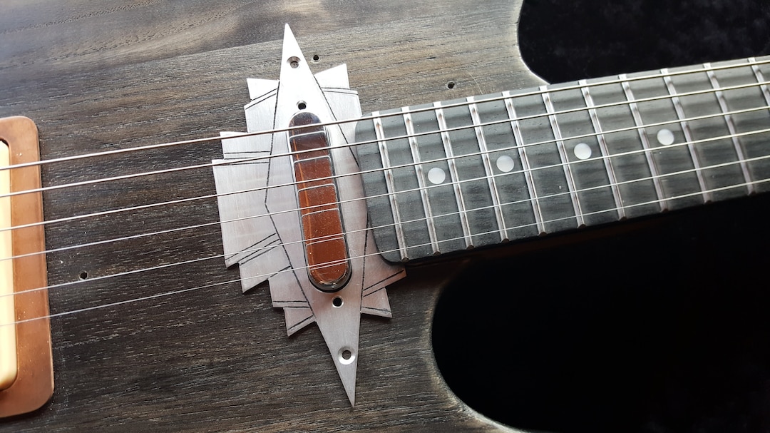 Telecaster Art Deco Pickup Surround, Single Coil or Humbucker Version ...