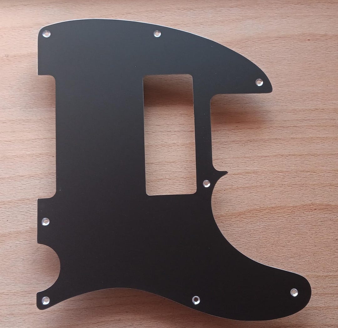 Telecaster Anodised Aluminium Pickguard. P90 Pickup for USA and MIM ...