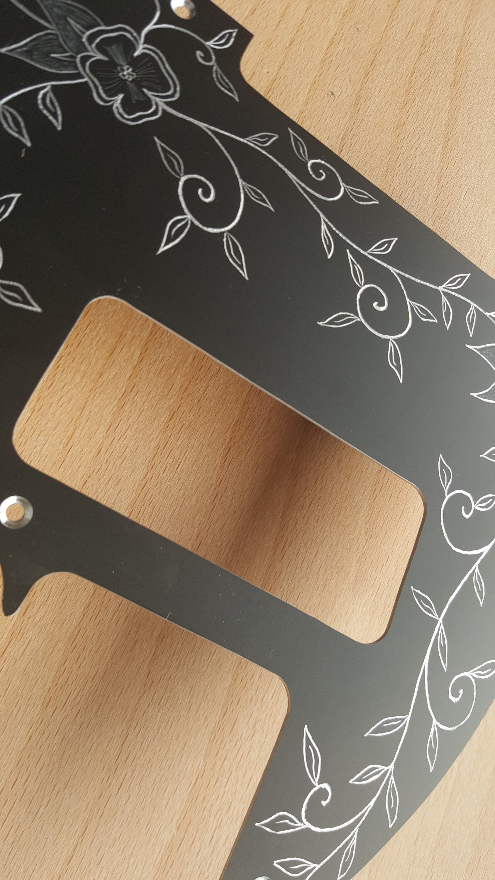 Telecaster Engraved Pickguard Control Plate Hand Engraved - Etsy