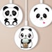 Cute Panda Wireless Charger Kawaii Charging Station for iPhone 13, 12 ...