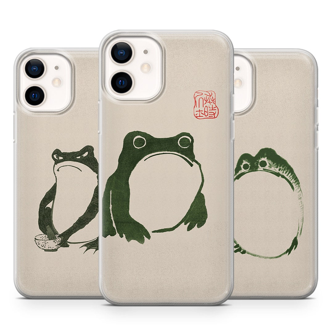 Grumpy Frog Phone Case Matsumoto Hoji Cover for iPhone 17 Pro Max, 16e ...