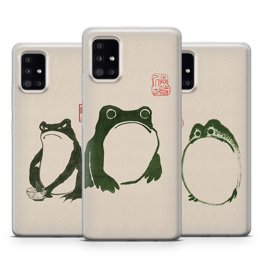 Grumpy Frog Case Fit Samsung S25 Ultra, S24 FE, S23, Samsung S22, S21 ...