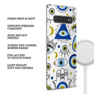 Evil Eye Case Fit Samsung S24, S23 Ultra, Samsung S22, S21 FE, Galaxy ...