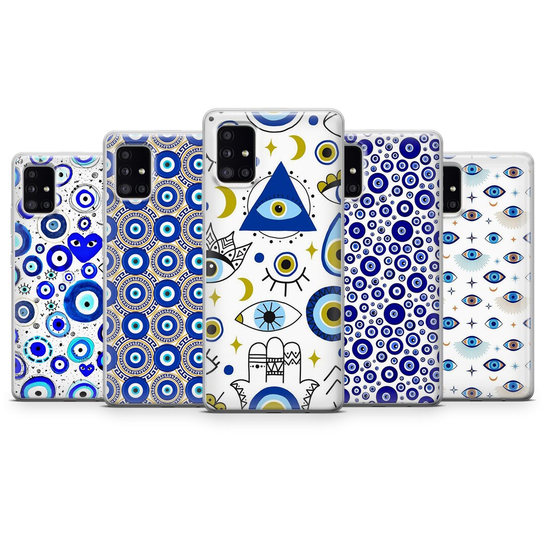 Evil Eye Case Fit Samsung S24, S23 Ultra, Samsung S22, S21 FE, Galaxy ...