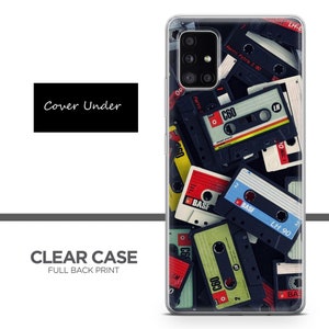 Vintage Audio Tape Phone Case Retro Cover Fit Samsung S25 Ultra, S24 FE ...