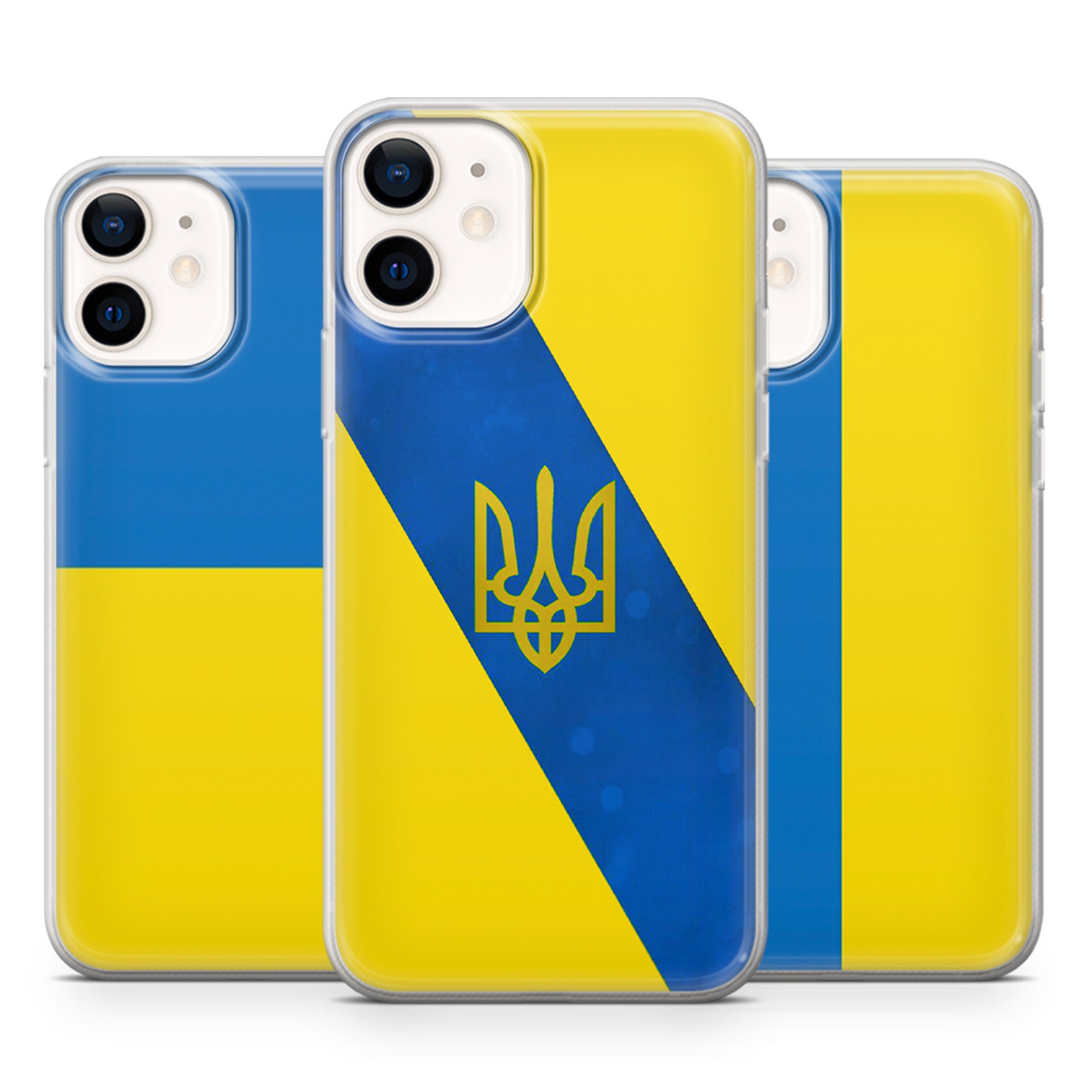 Ukrainian Flag Case Fit Iphone 14 Iphone 13 Iphone 12 - Etsy