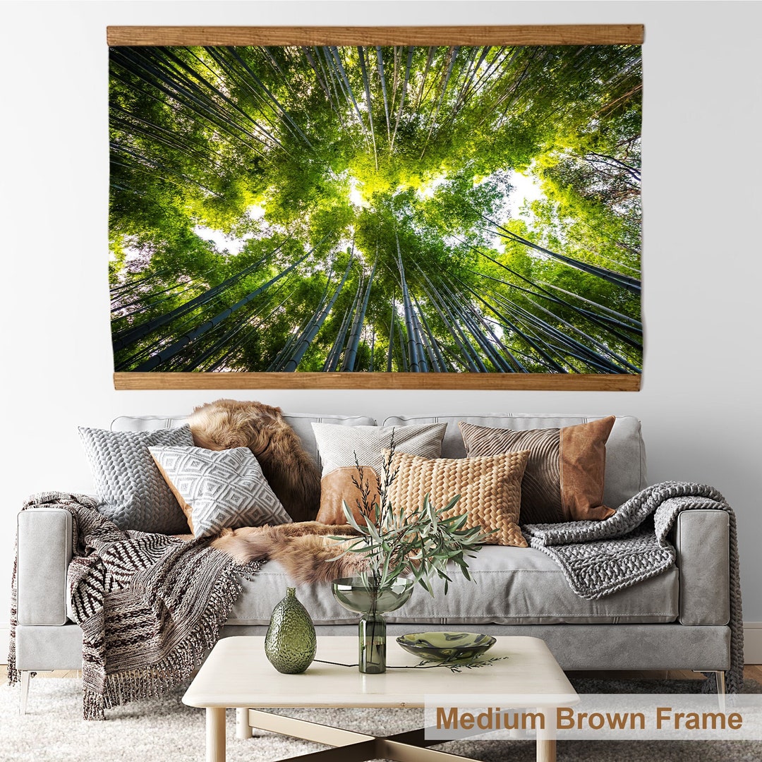 Bamboo Forest Wall Art Kyoto Wall Art Kyoto Canvas Bamboo Wall Hanging ...