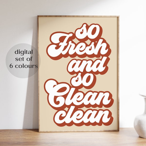 So Fresh and so Clean Clean - Etsy