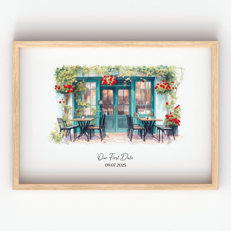 Customized Drawing of Place - Etsy UK