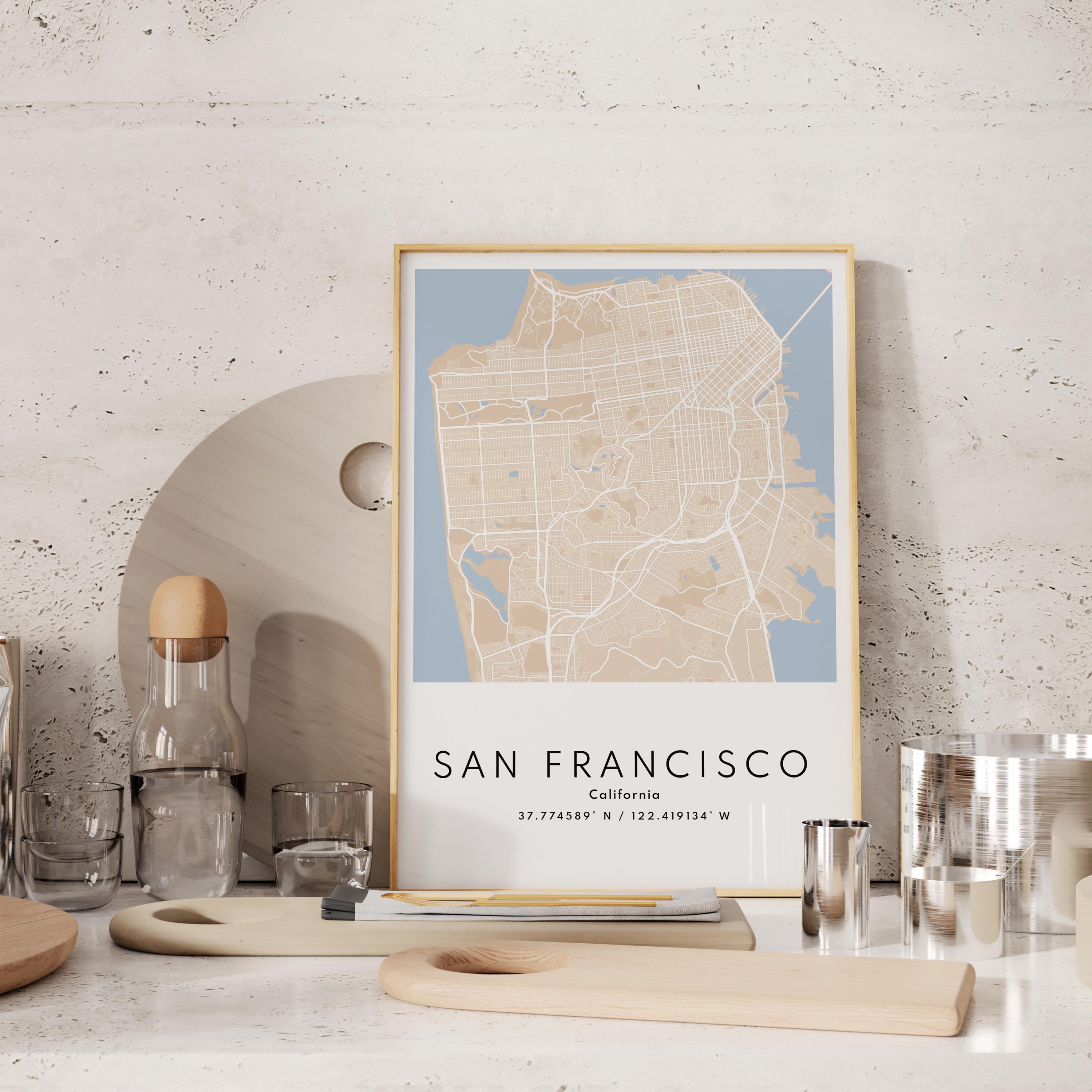 Custom Map Prints Any Location With 3 for 2 Offer - City Print City Map ...
