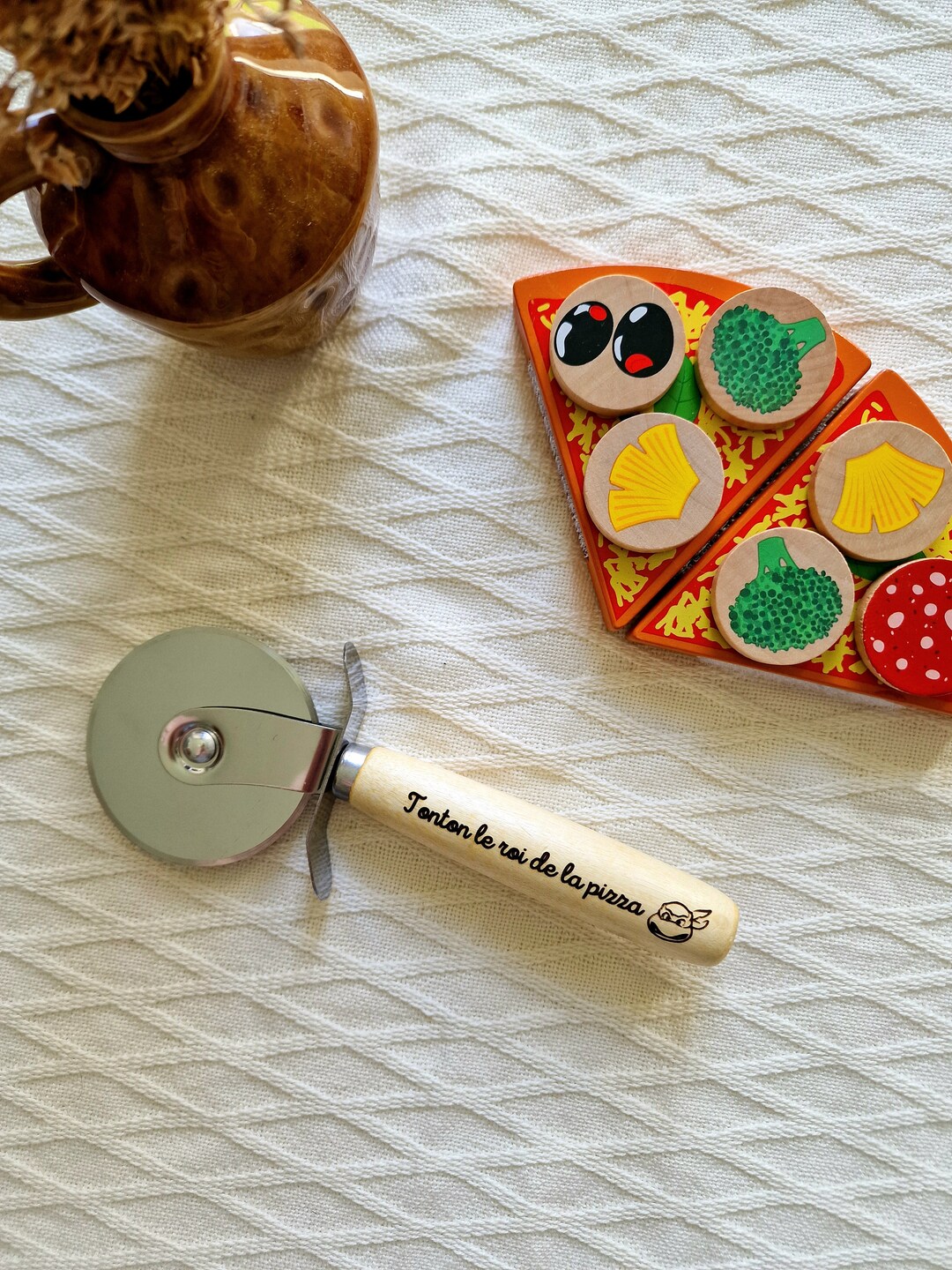 Pizza Wheel / Pie Wheel / Pie Knife / Engraved Gift / Father's Day ...