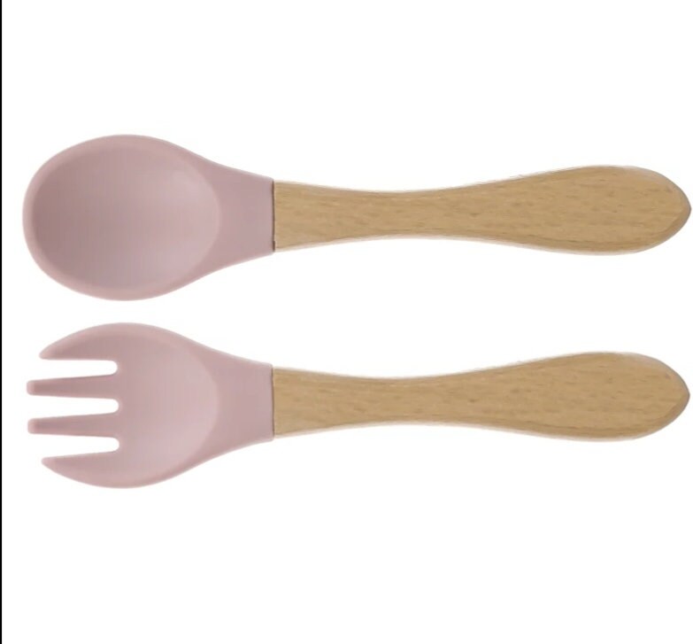 Set couverts bébé personnalisés /Fourchette et cuillère en | Etsy