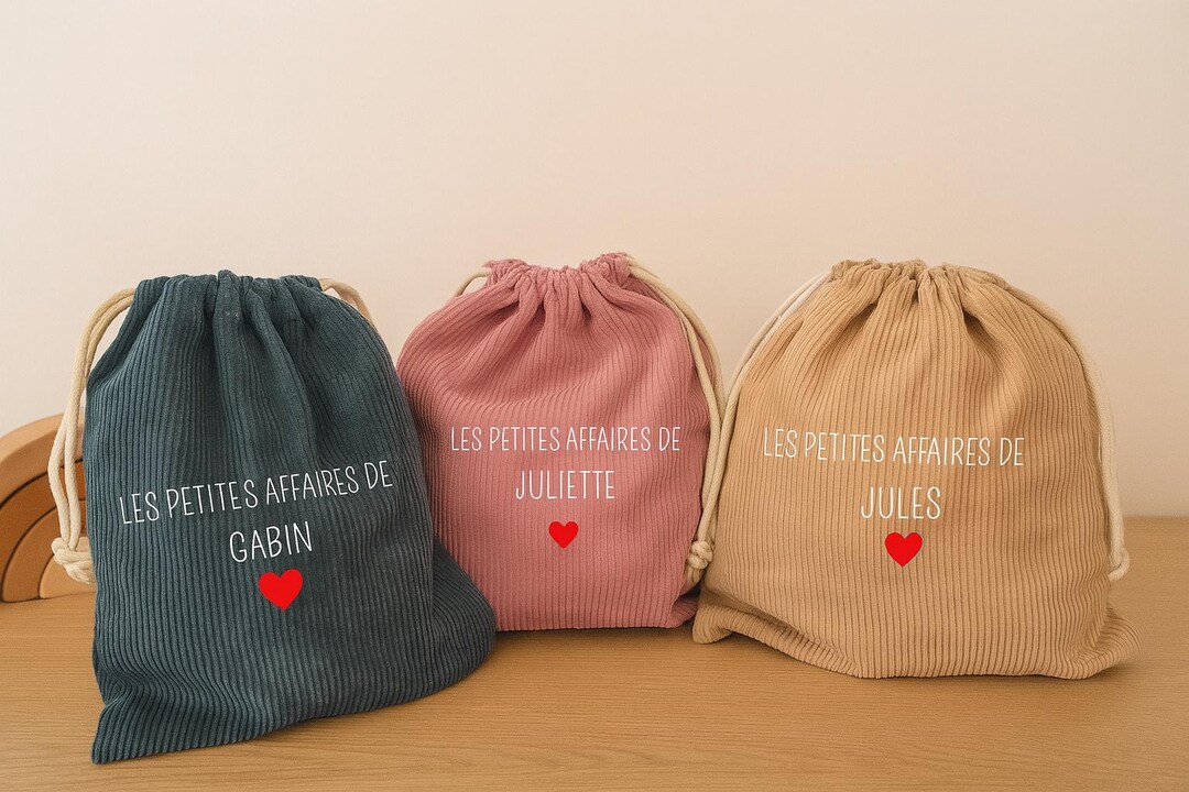 Personalized Drawstring Bag 25 X 30cm - Etsy