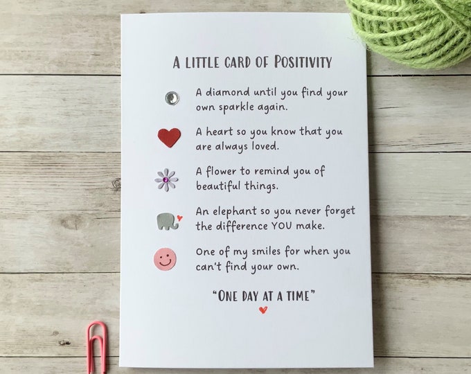 Motivational Card to Give Someone a Boost Onwards and - Etsy