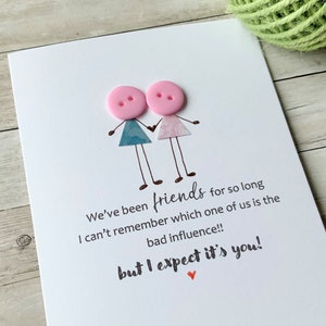 We've Been Friends for so Long, Funny Friend Card - Etsy