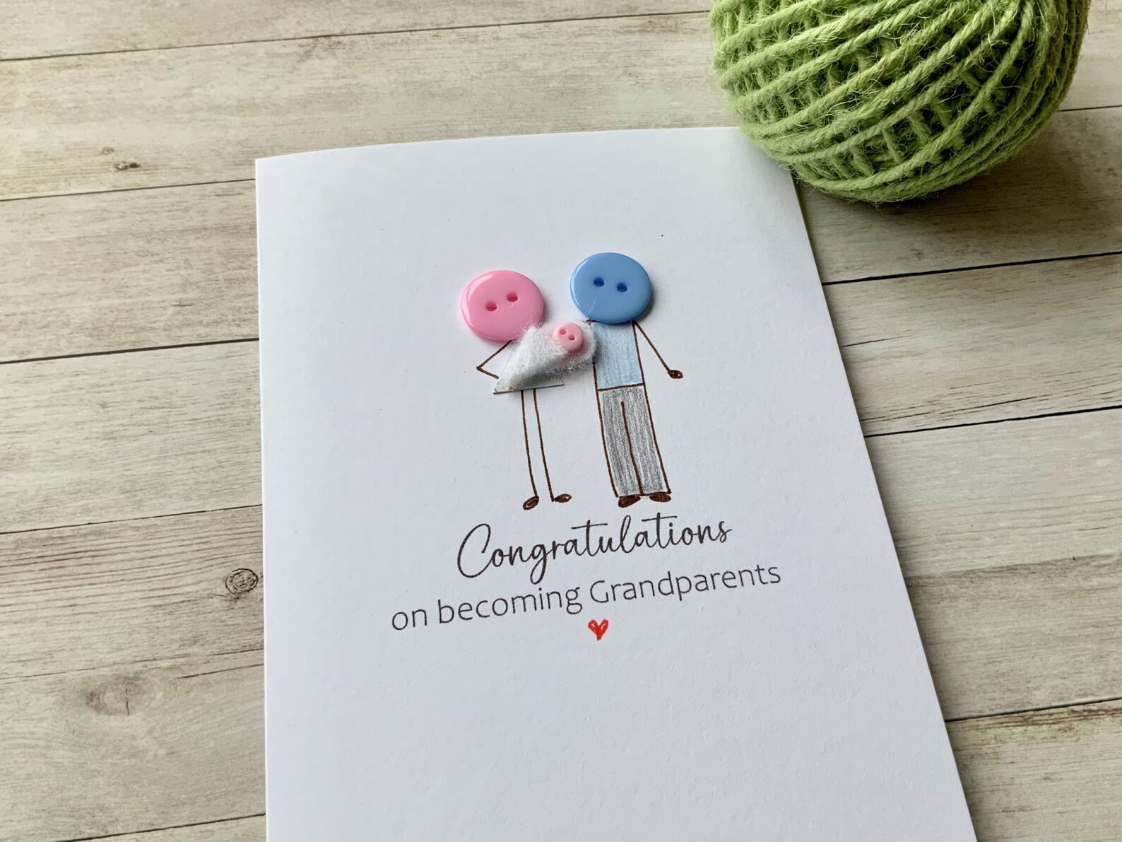 Congratulations on Becoming Grandparents Card - Etsy UK