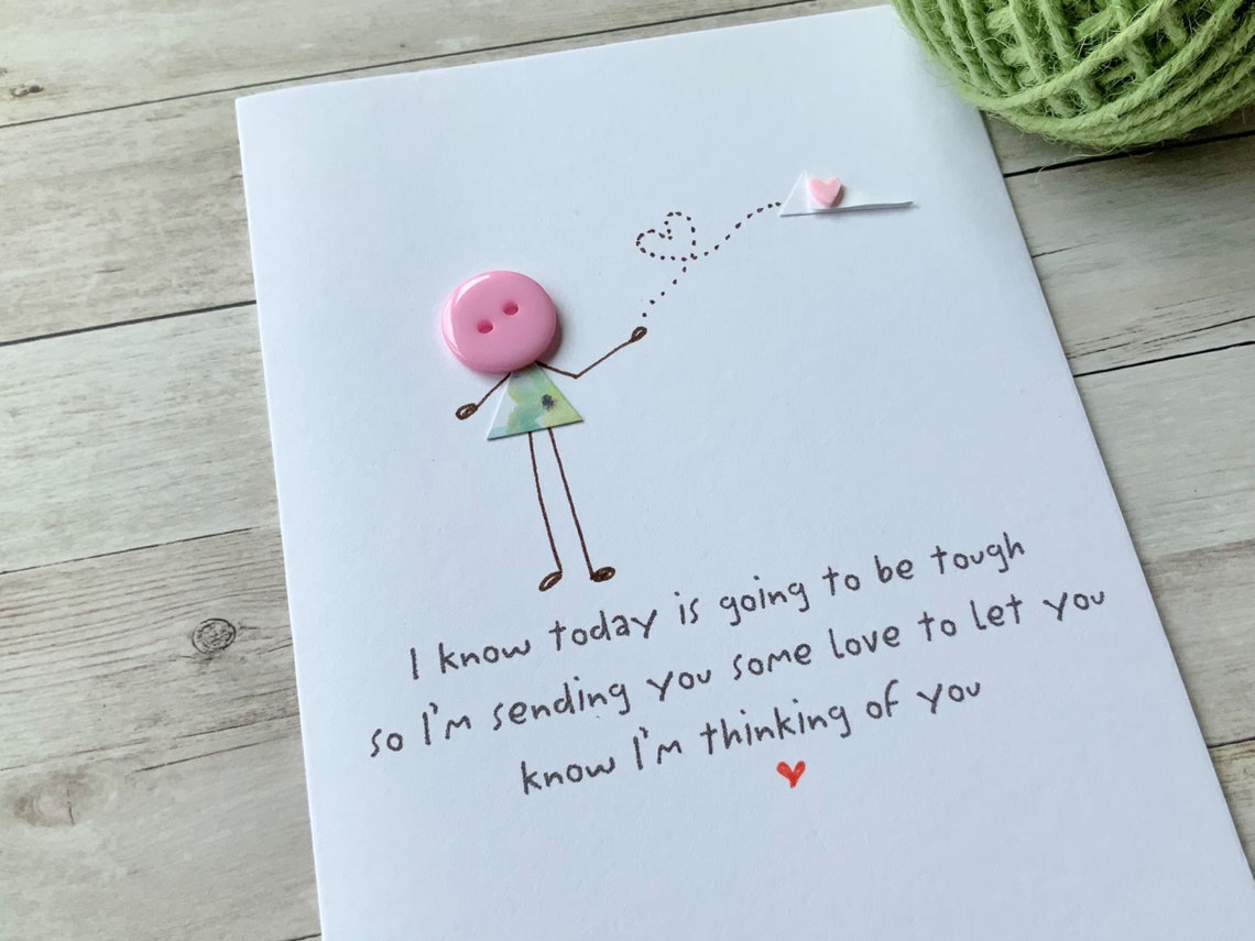 Difficult Day, Tough Times Card, Supportive Friend Card - Etsy