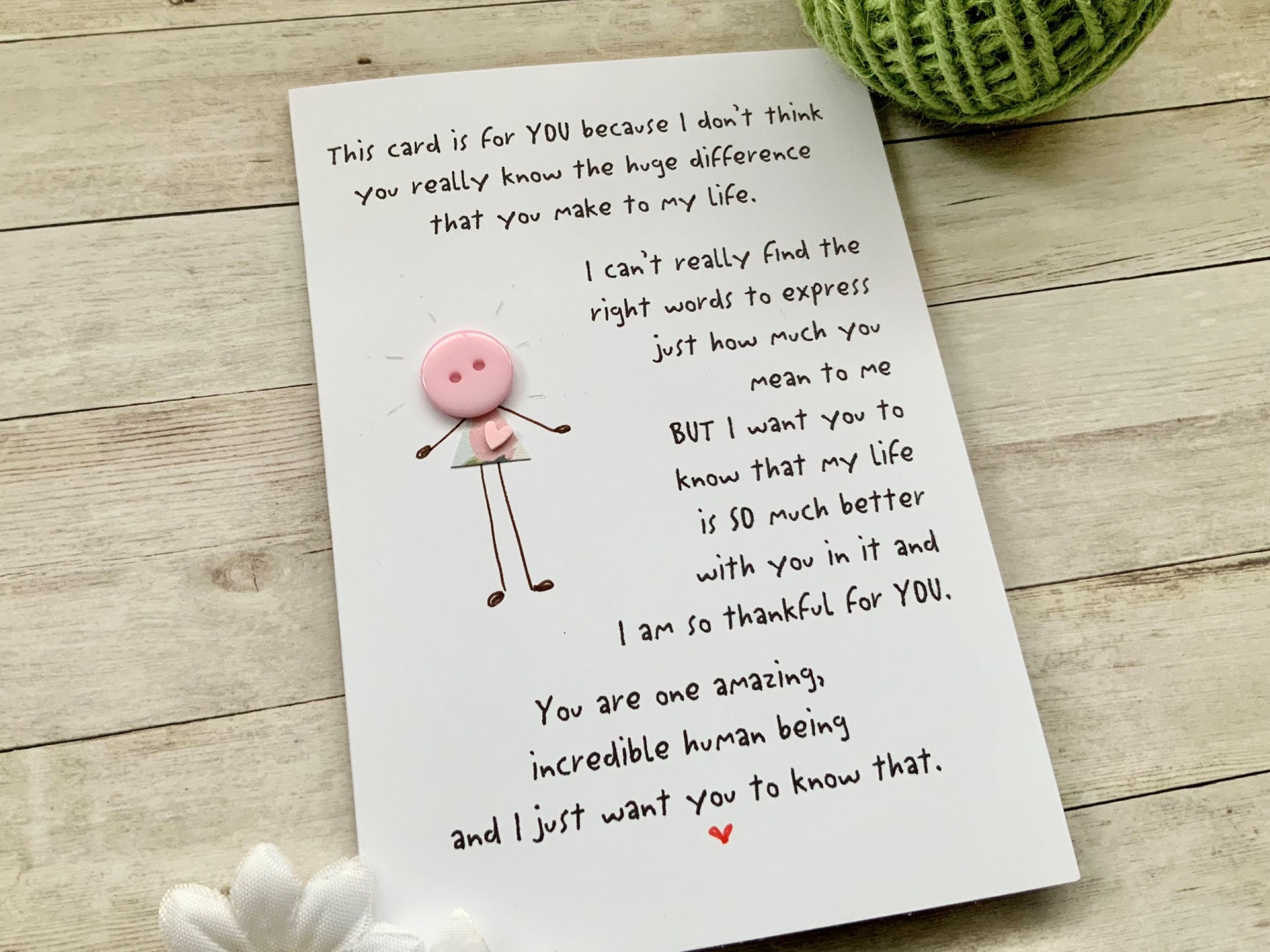 Incredible Human Being Card Tough Times Card Supportive - Etsy UK