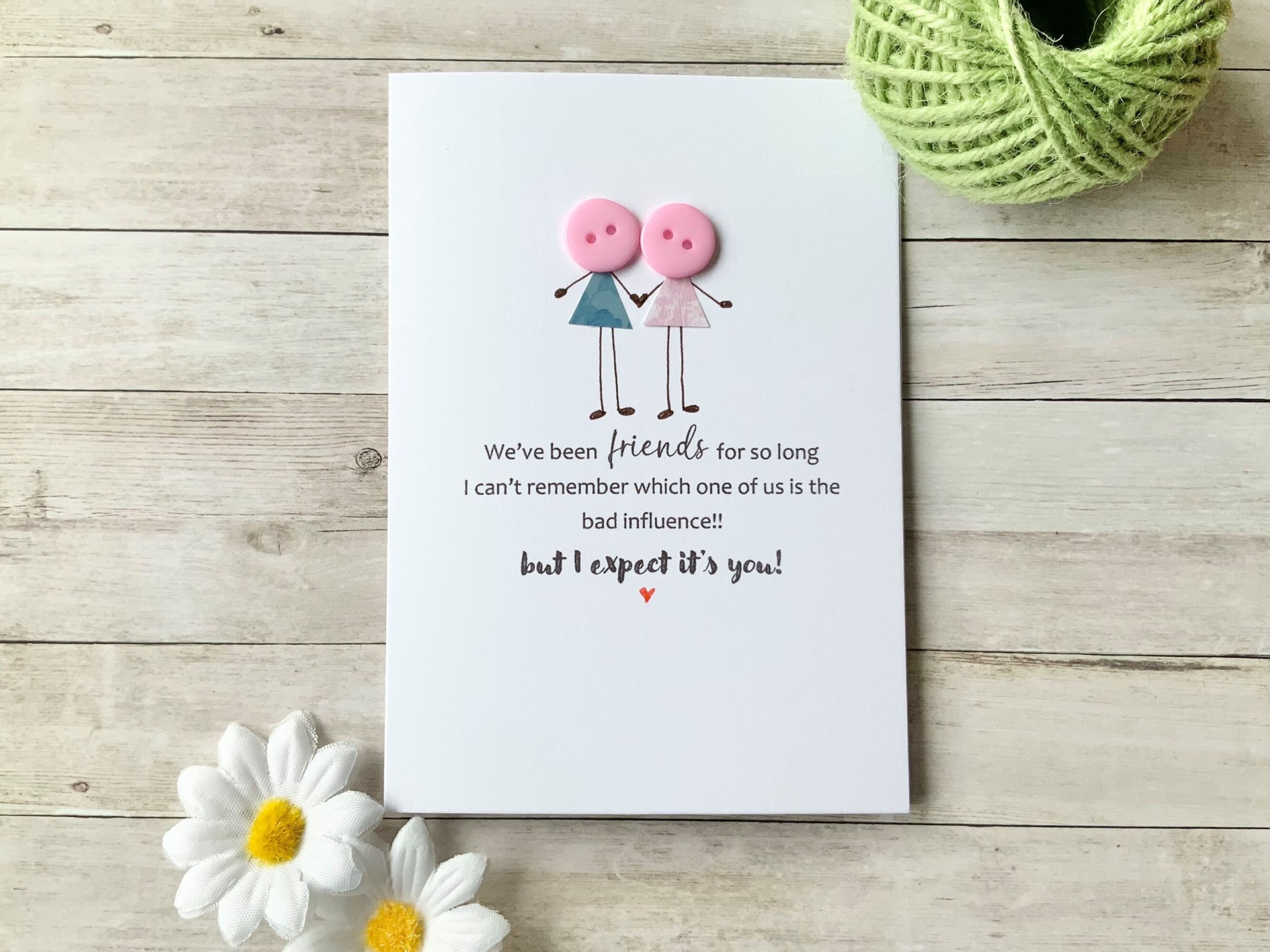 We've Been Friends for so Long, Funny Friend Card - Etsy