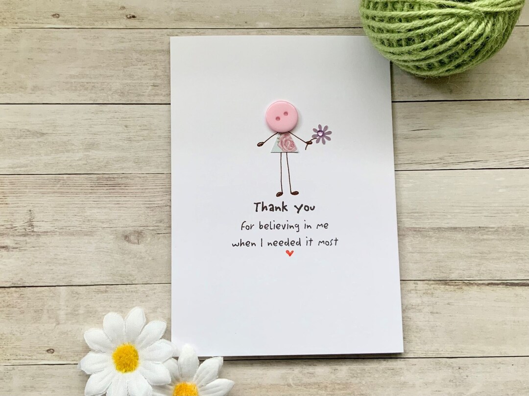 Thank You for Believing in Me, Teaching Assistant, Teacher, Parent ...