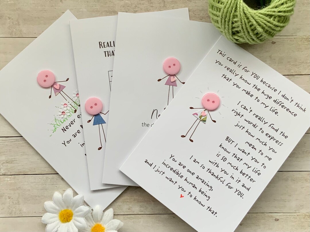 Self Esteem Cards X 4, Self Worth Pack - Etsy