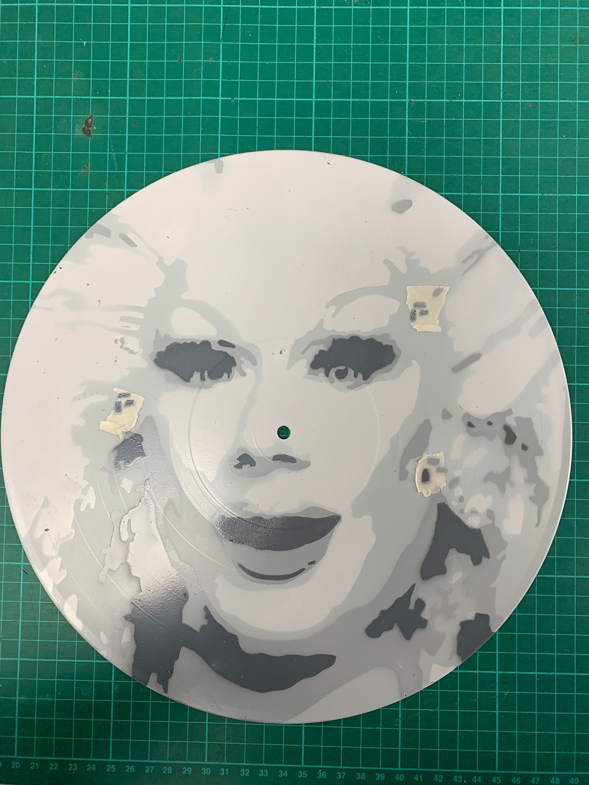 Original Jimbo the Drag Clown, Stencil and Spray Paint - Etsy