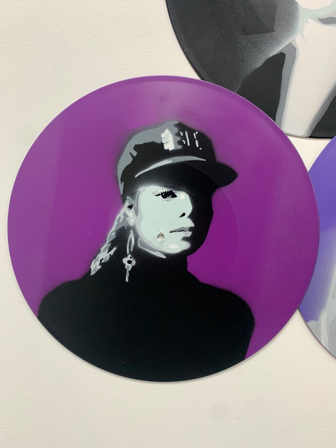 Janet Jackson - Original, Spray Painting, Stencil, Street Art, Graffiti ...