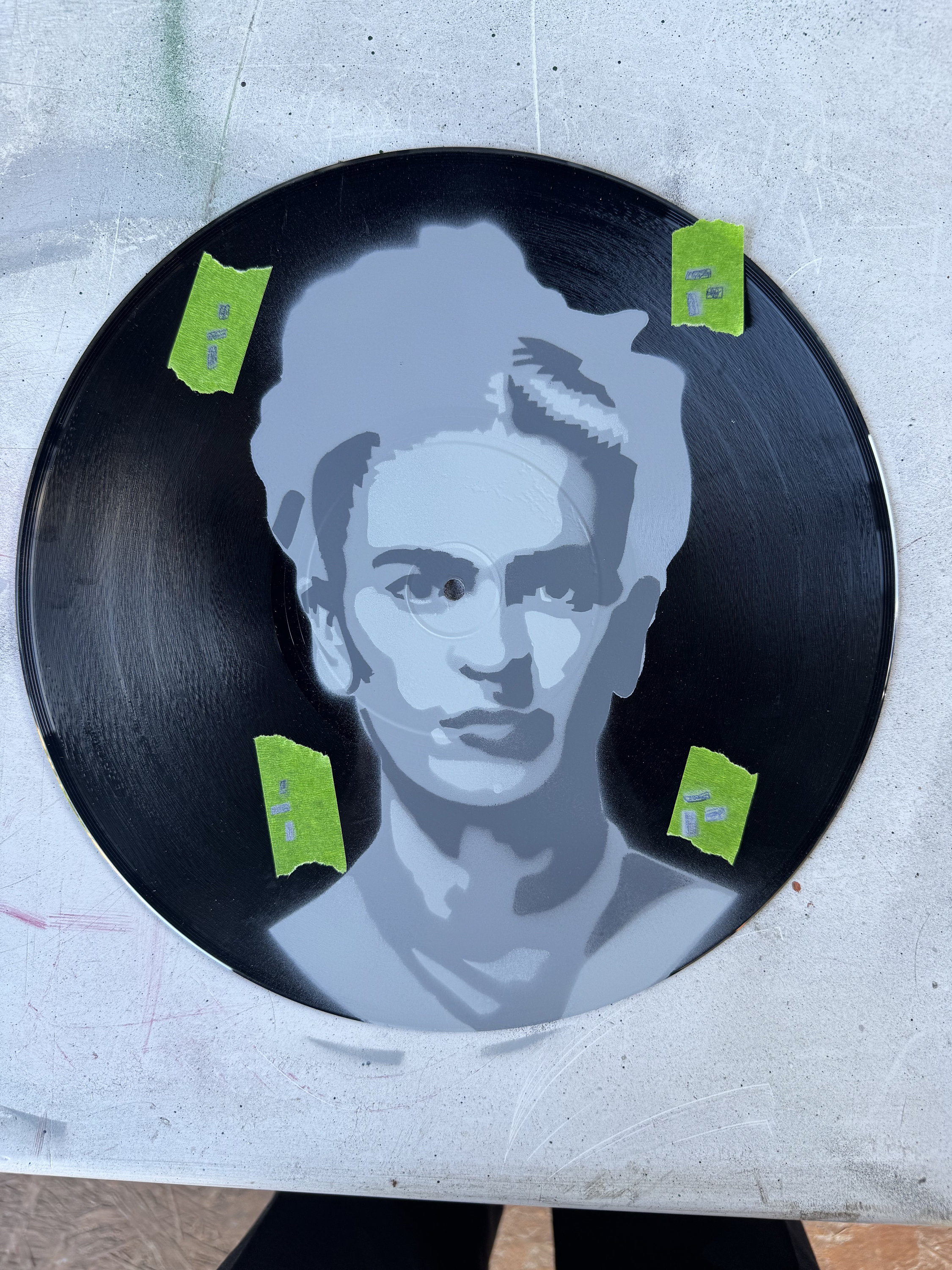 Frida Kahlo, Original, Spray Painting, Stencil, Street Art, Graffiti ...