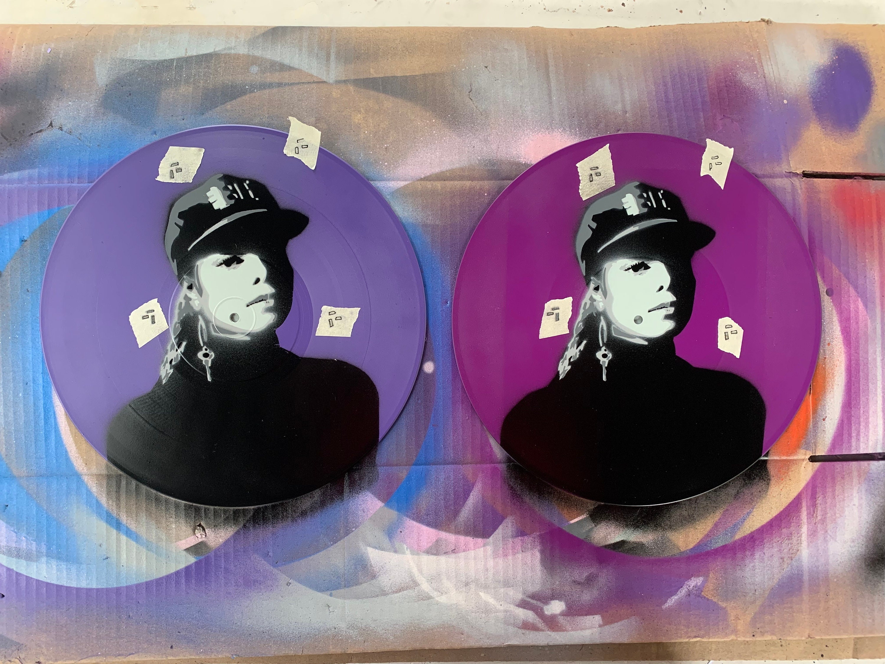 Janet Jackson Original, Spray Painting, Stencil, Street Art, Graffiti ...