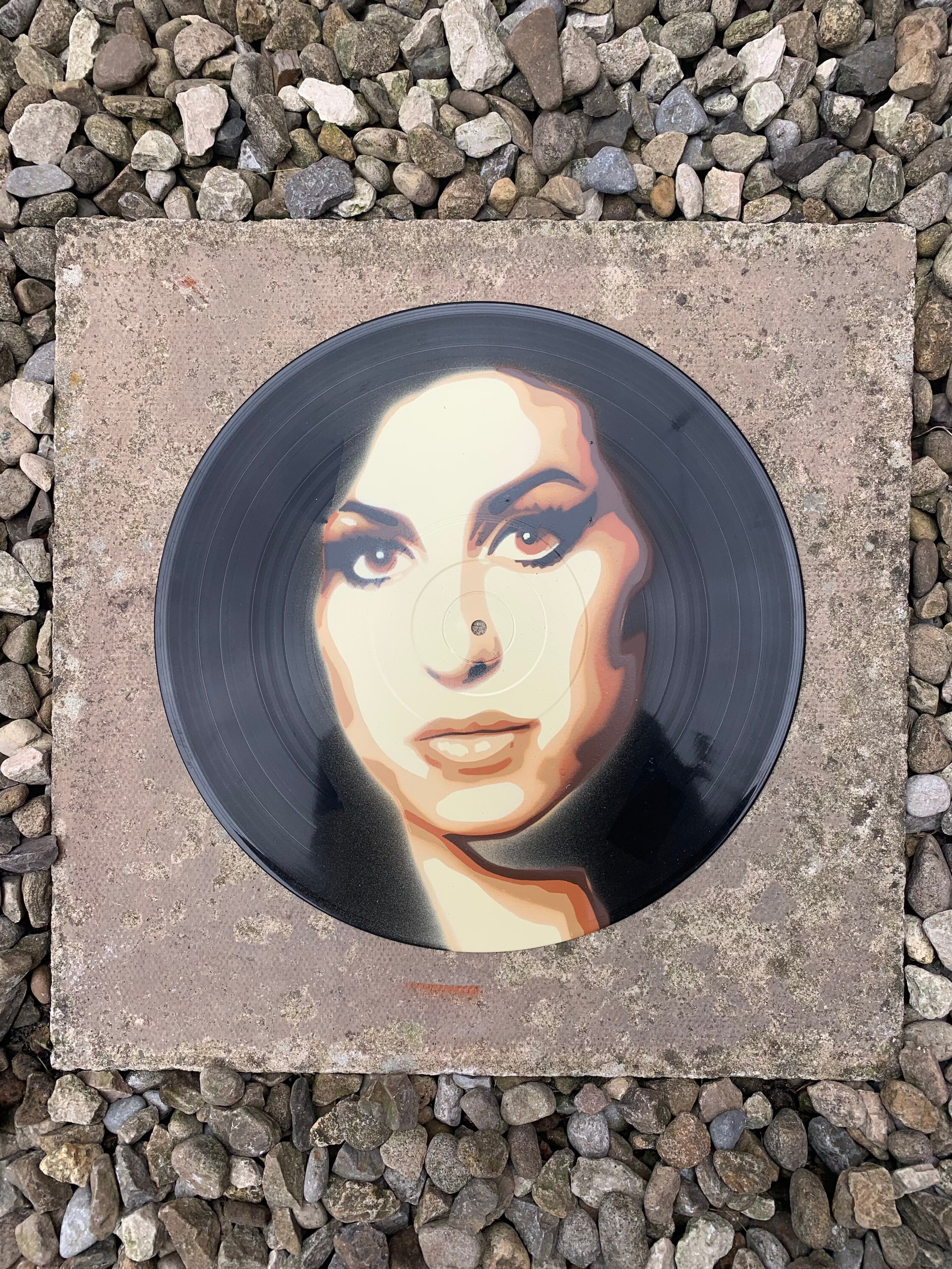 Amy Winehouse - Original, Spray Painting, Stencil, Street Art, Graffiti ...