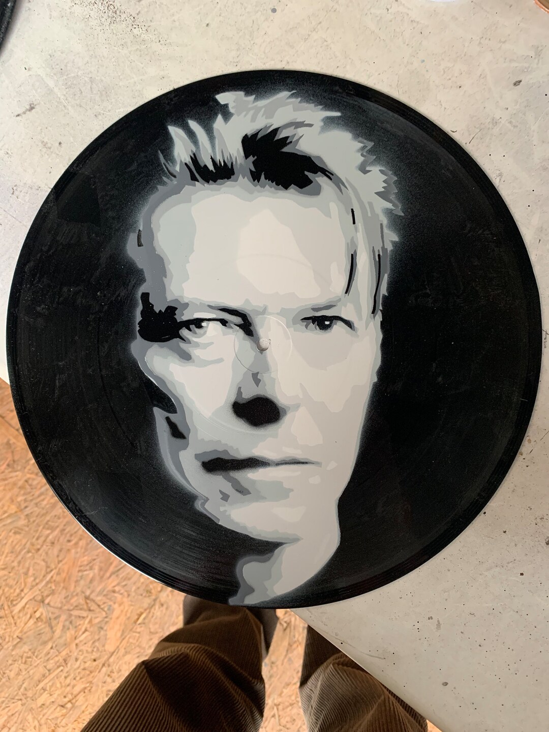 David Bowie, Original, Spray Painting, Stencil, Street Art, Graffiti ...