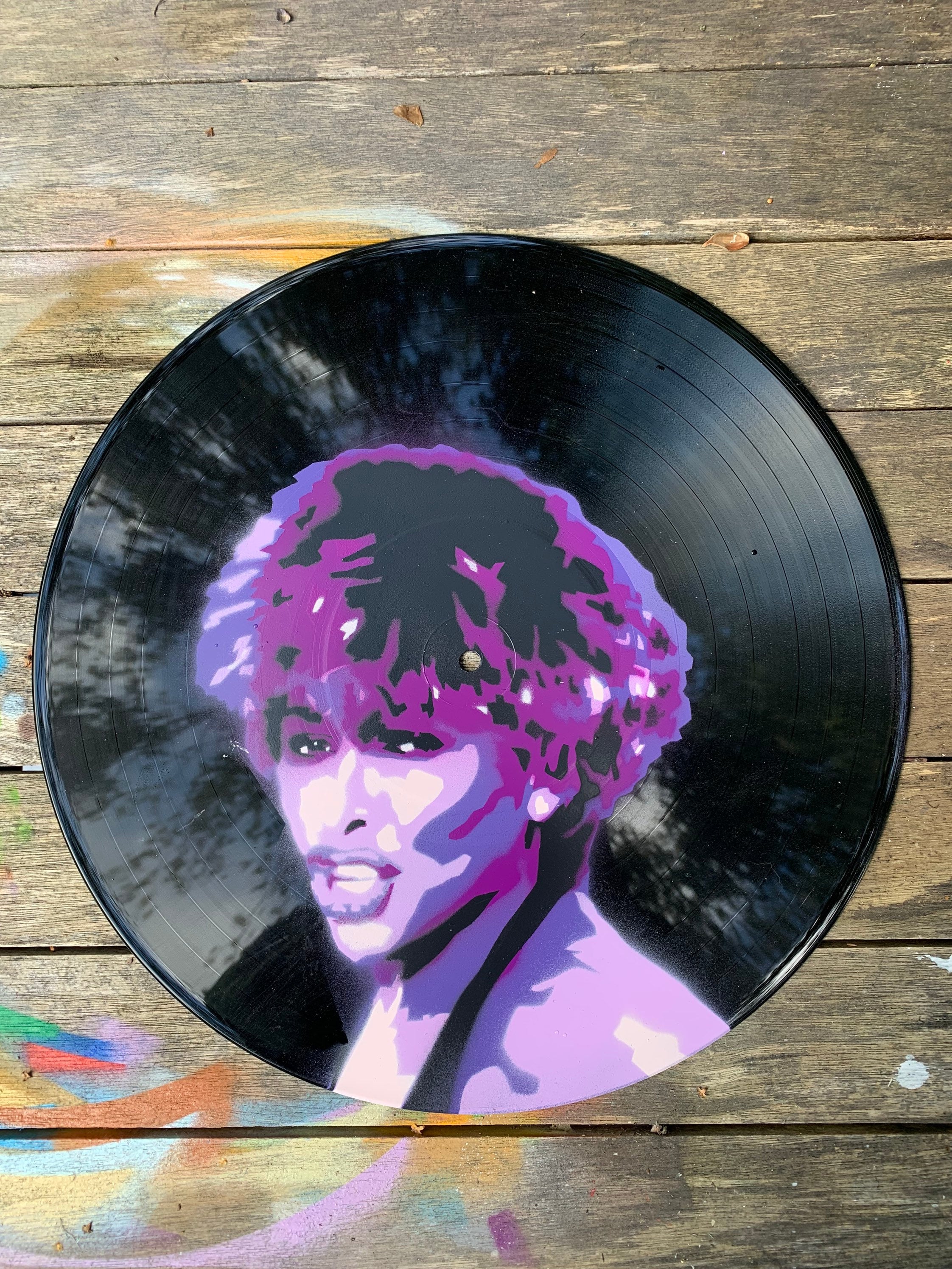 Tina Turner Original, Spray Painting, Stencil, Street Art, Graffiti ...