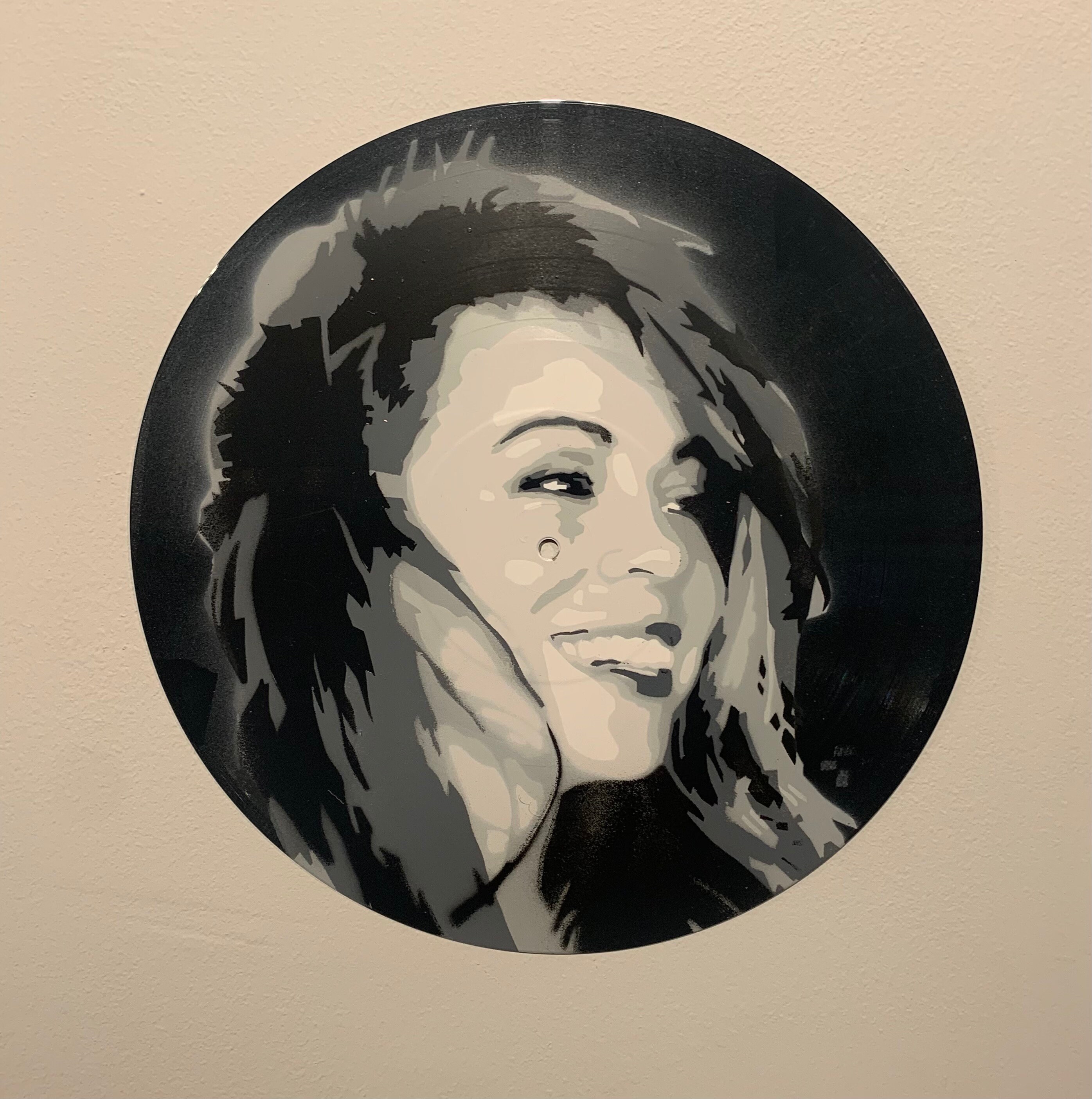 Mariah Carey- Original Stencil Spray Painting - Etsy