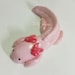 Axolotl Figurine, Exotic Animal Art, Small Sculpture, Salamander Art ...