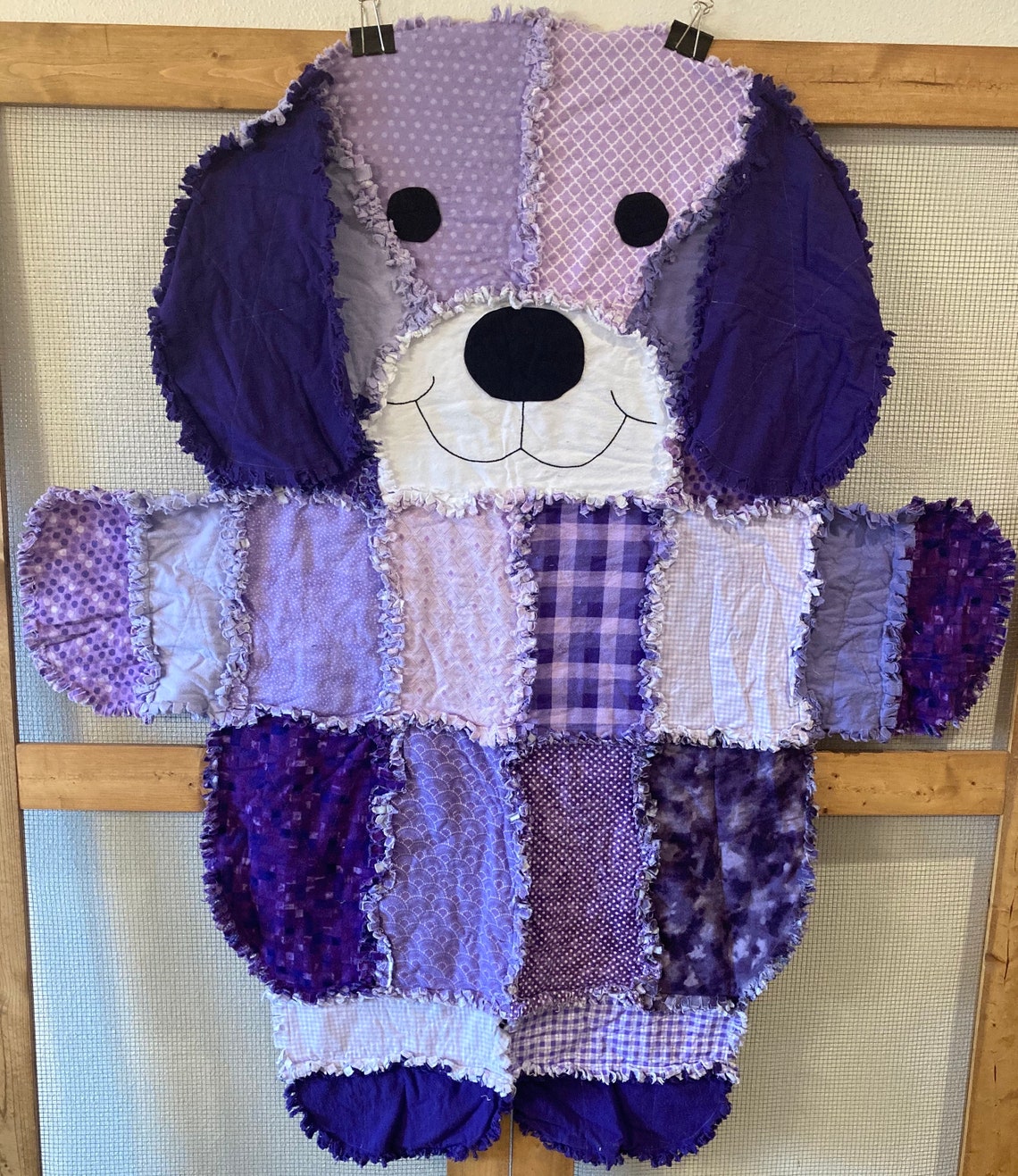 Puppy Dog Quilt | Etsy