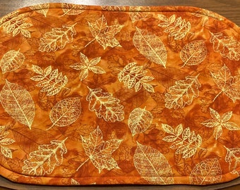 Fall Leaf Placemats | Etsy