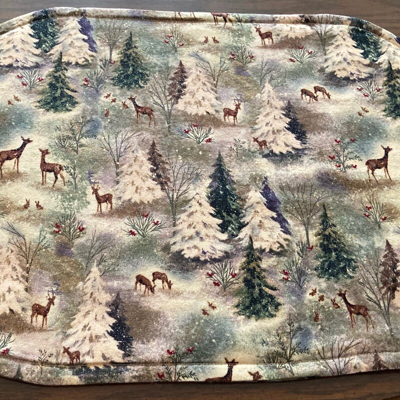 Winter Placemats - Etsy