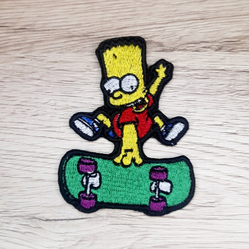 Appliques & Patches Sewing & Needlecraft Custom Patches Maggie Simpson ...