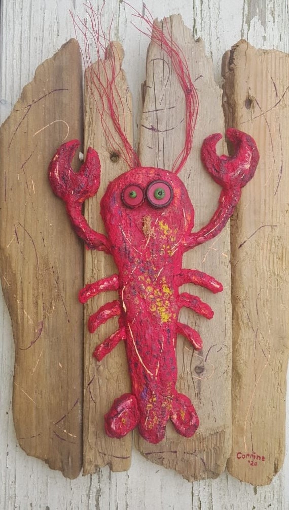 Homard, bois flotté, homard drôle et amusant qui vous rend heureux ...