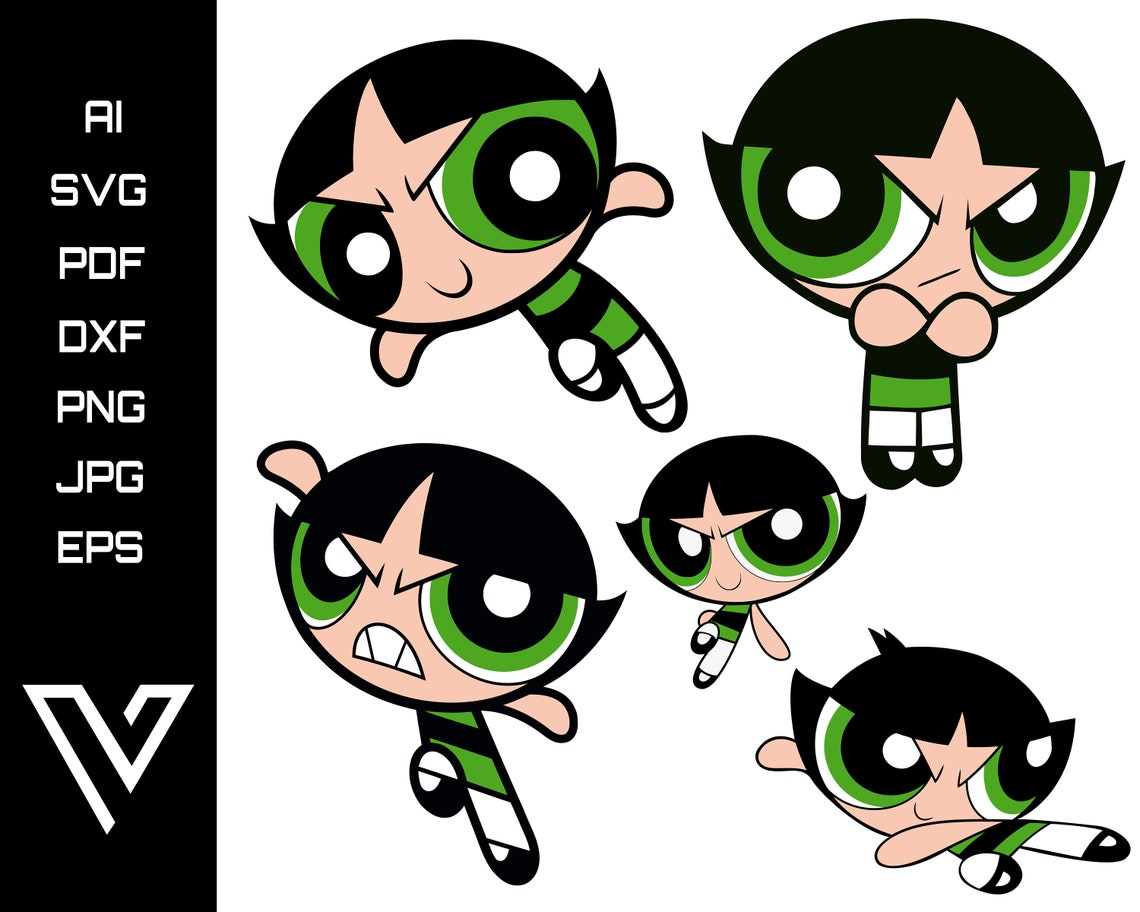 Powerpuff Girls Z Svg Powerpuff Girls Silhouette Powerpuff Clipart | My ...