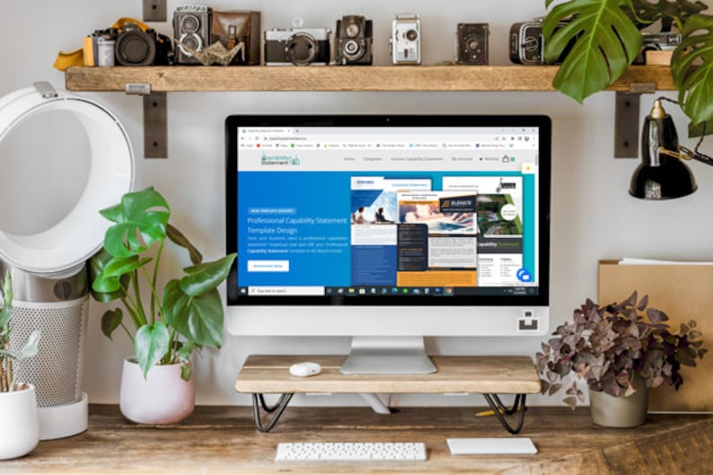 Capability Statement Template for Landscaping Contractors | Editable ...
