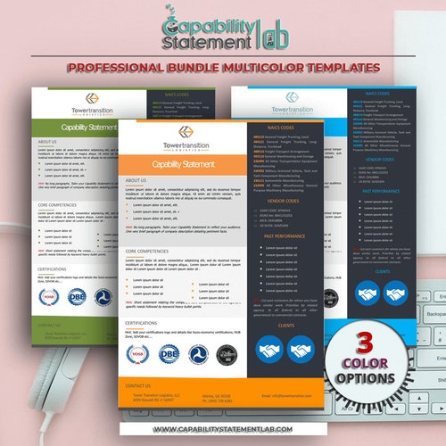 Electrical Capability Statement Template - Etsy