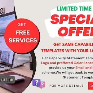 Probiz Capability Statement Template | Editable MS Word | Sam.gov ...