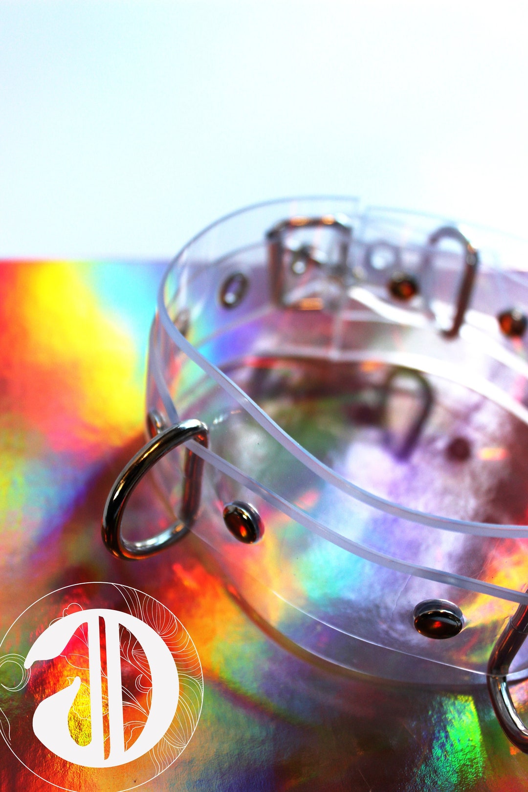 Clear PVC Collar Vegan Clear PVC BDSM Bondage - Etsy