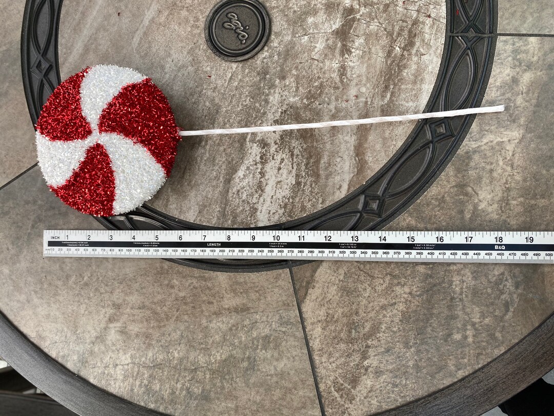 Candy Cane Pick - Etsy