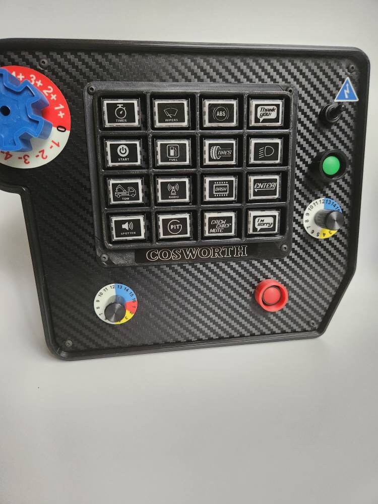 SIMUBOX GTE VANTAGE Button Box Sim Racing Fanatecsimucube Pc - Etsy