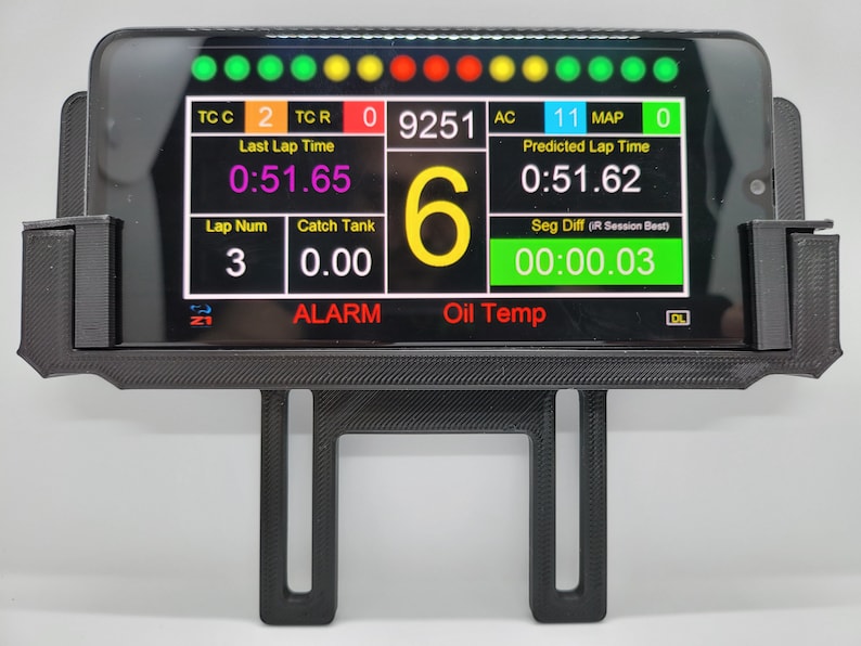 Fanatec CSL DD Y CSL Elite Wheel Base Universal Phone Dash - Etsy UK