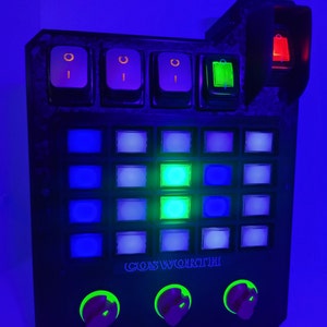 SIMUBOX M4 GT3 BUTTON BOX Sim Racing, Fanatec,simucube, Thrustmaster ...