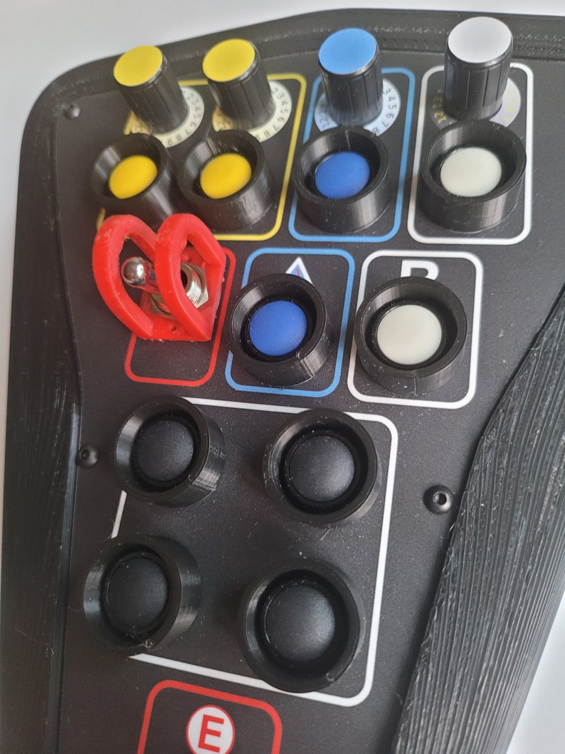 SIMUBOX AMG BUTTON Box Sim Racing Fanatecsimucube | Etsy