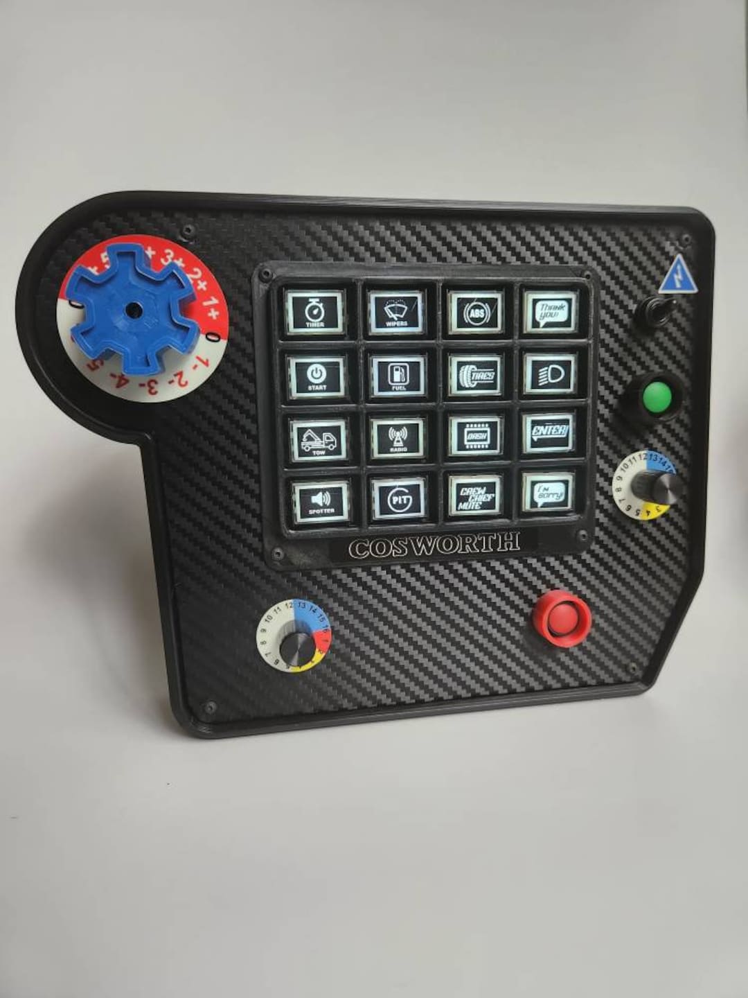 SIMUBOX GTE VANTAGE Button Box Sim Racing, Fanatec,simucube Pc Linux ...